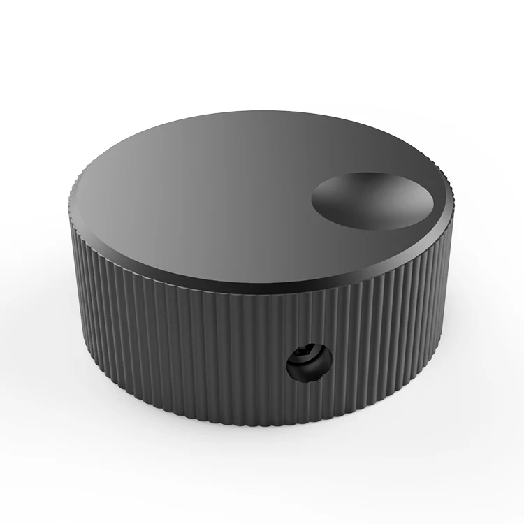 Aluminum Knurled Knob Fingertip for Keypad 12E4 KPX6B