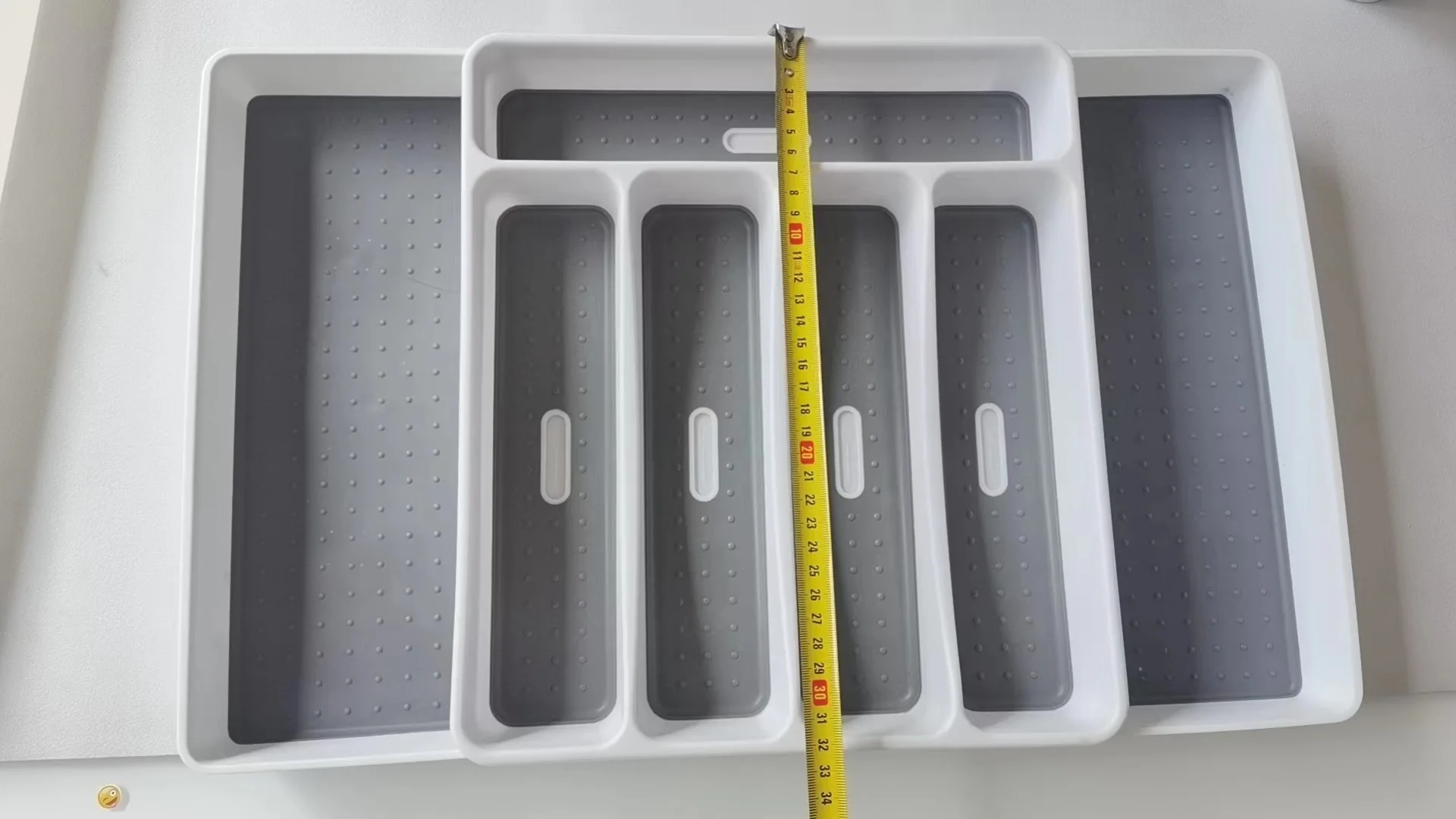 Cutlery Tray Expandable Plastic Foldable Storage Box For Knife And Fork ...