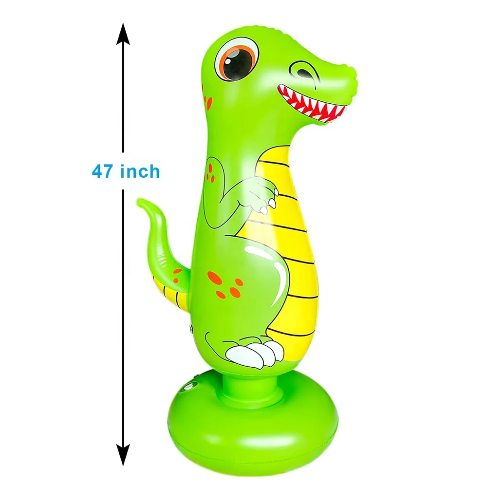 Dinosaur Kids Toy Inflatable Standing Professional Boxing Air Bags ...