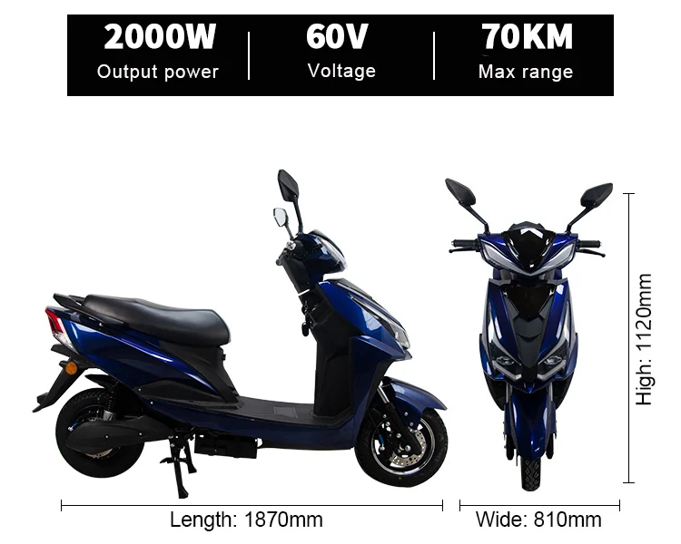 China Wholesale Road Runner Electric Scooter 2000w Electric Motorcycle ...