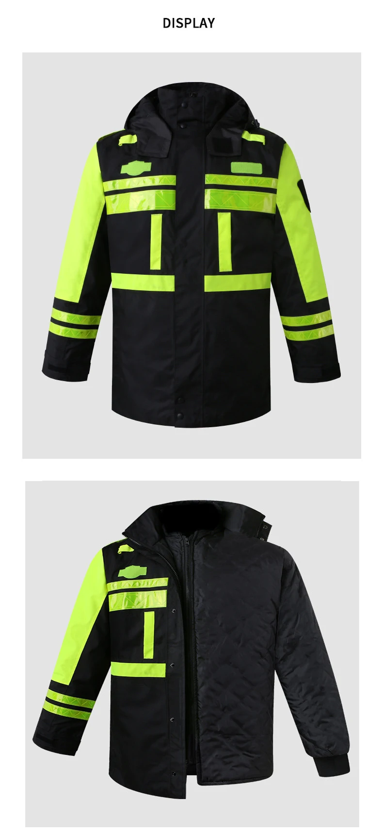 Hi Vis Yellow Waterproof Anti Fire Fireproof Fire Retardant Resistant ...