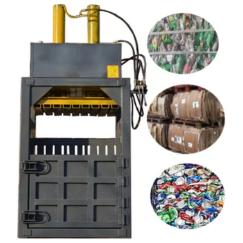 Multi Functional Plastic Bottle Compactor Hydraulic Baler Scrap Baling ...