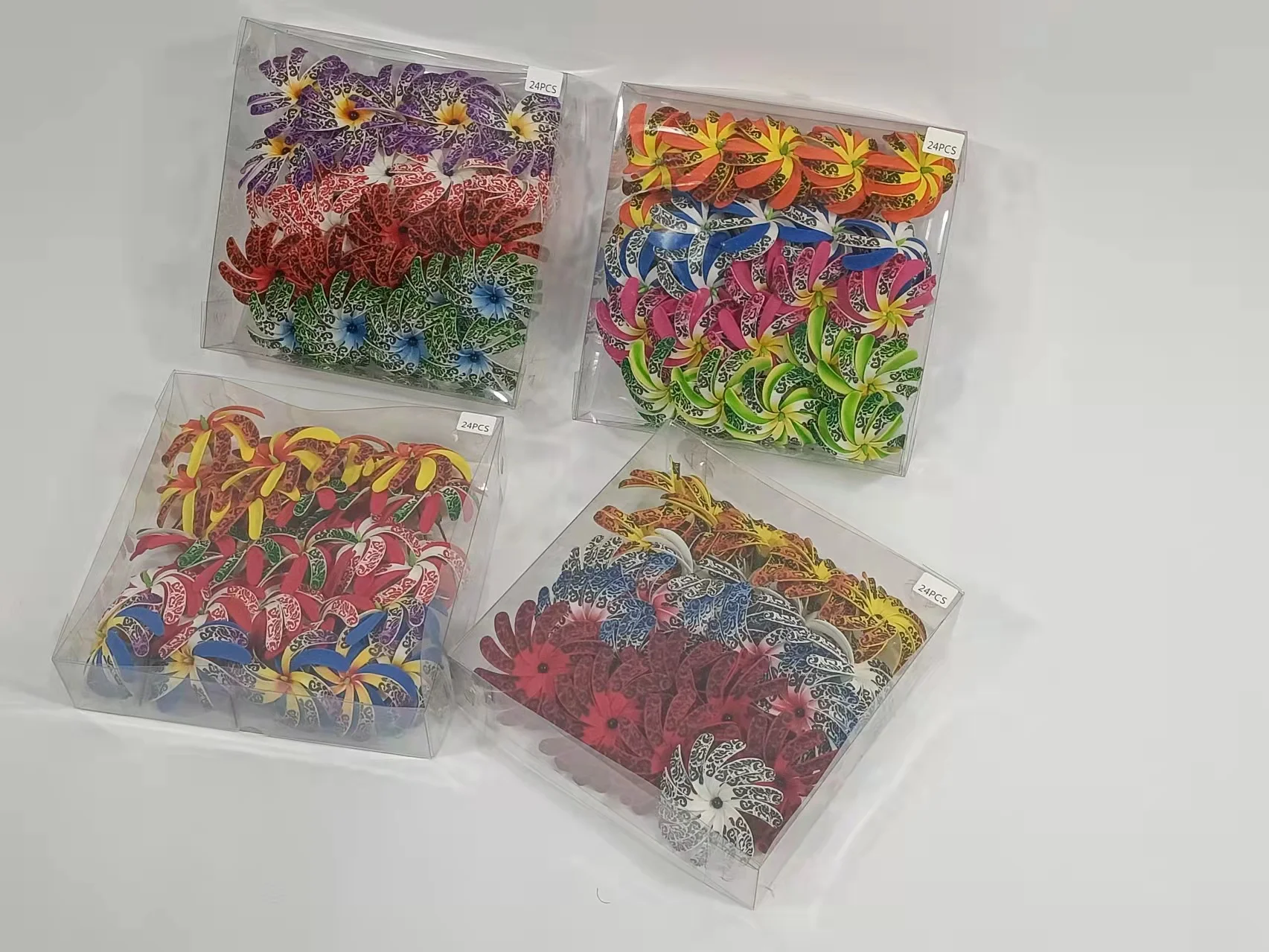 Tiare Foam Flower With White Pearl,3.3" Ear Flower Hair Pick / Tahitian ...