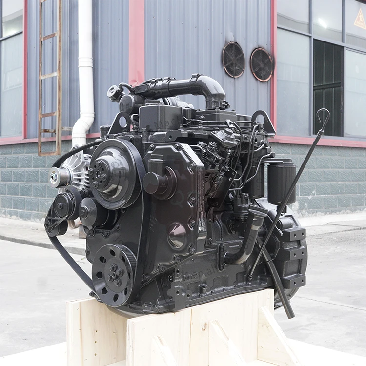 Cummins 4BT3.9-C100 Engine Assembly VE Fuel Pump Electric Start Air ...