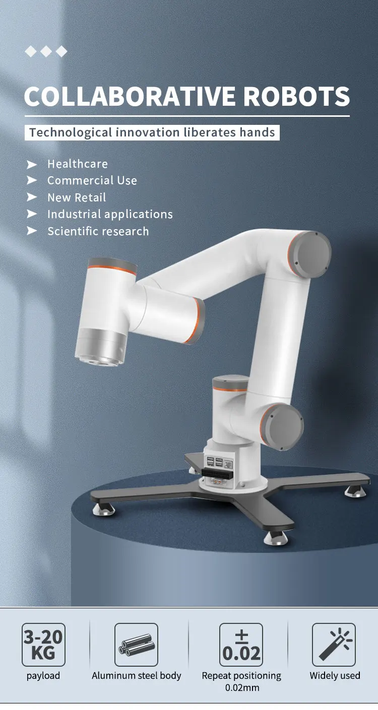 Open Source 3d Pick And Drop Robotic Arm Corobot Arm 5kg 992mm ...