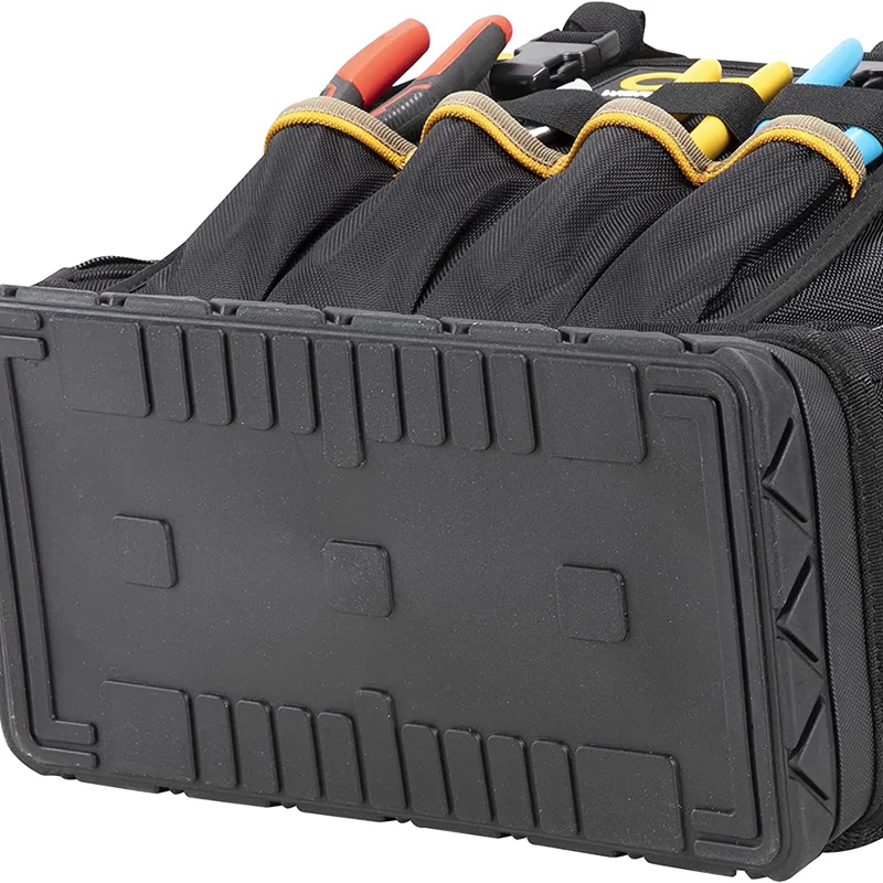 Custom Heavy Duty Electrical Tool Kit Storage Bag with Canvas Zipper ...