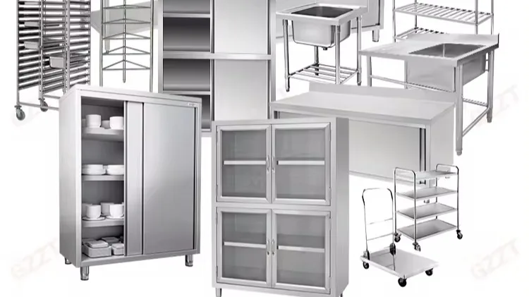 Commercial Restaurant Kitchen Two Three Layers 201 304 Stainless Steel ...