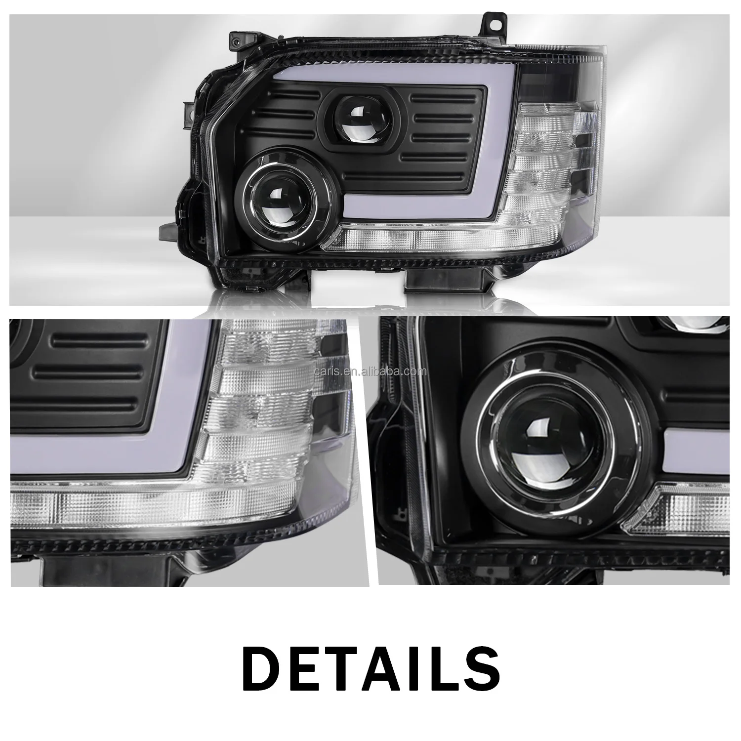 Archaic LED Headlights for Toyota Hiace 200 SERIES