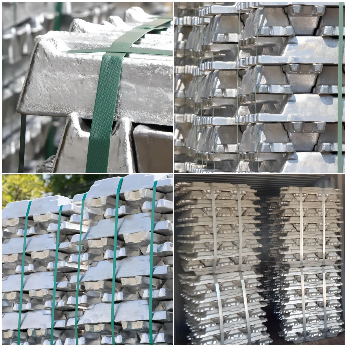 Aluminium Ingots Quality Alingot/aluminium Ingot / Lm6 & Lm9 99.7% ...