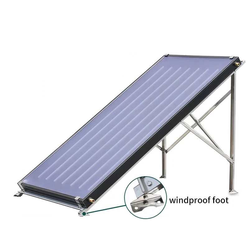 2000*1500*80mm Flat Plate Solar Collector Solar Panel Heater Heating ...