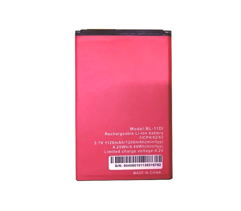 3.7V Battery for Itel 1200mah BL-11DI Mobile Phone Battery