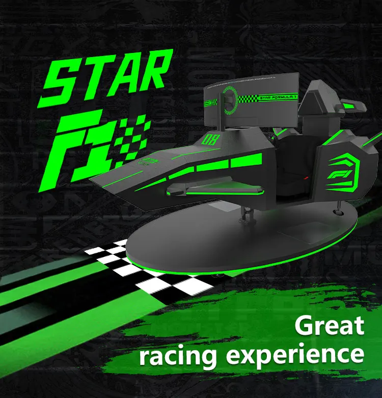 Speeding F1 Car Top Of The Line Driving Control System 9d Vr Racing ...