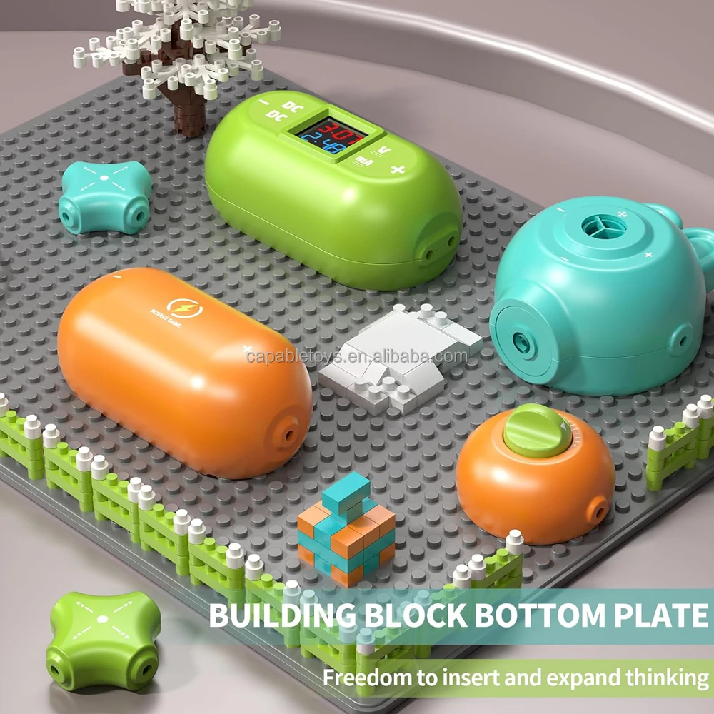 300+ Projects Stem Toy Electronic Circuits Building Blocks Science Set ...