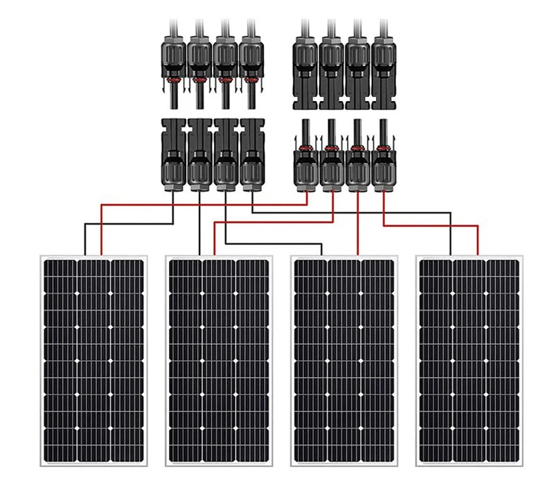Waterproof Dc1500v 1500v Male And Female 4mm2/6mm2 1000v Solar Photovoltaic Pv Panel Connector ...