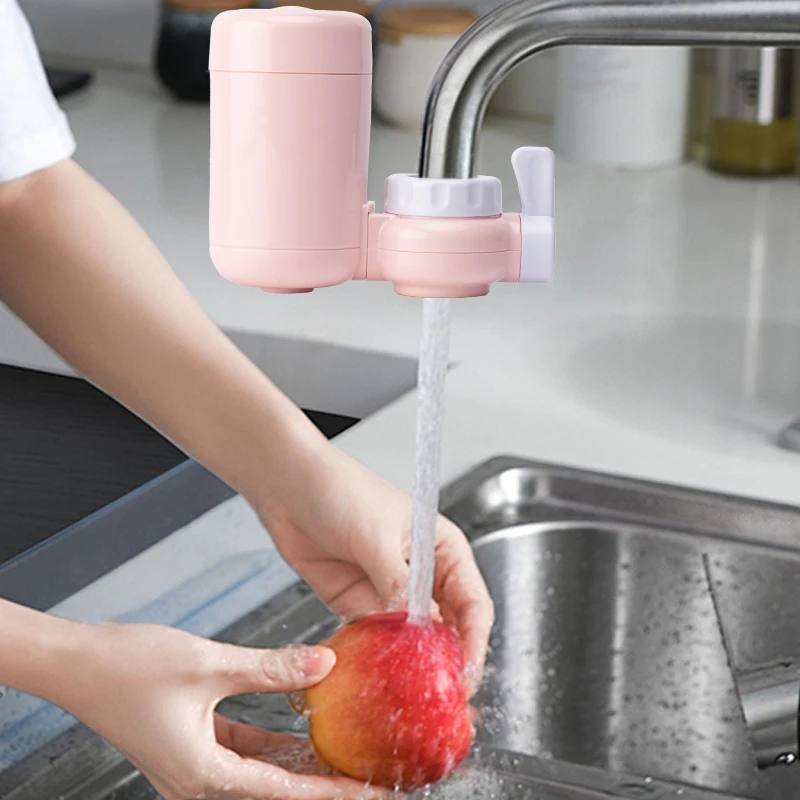 Household kitchen connected faucet mini alkaline purifier water filter ...