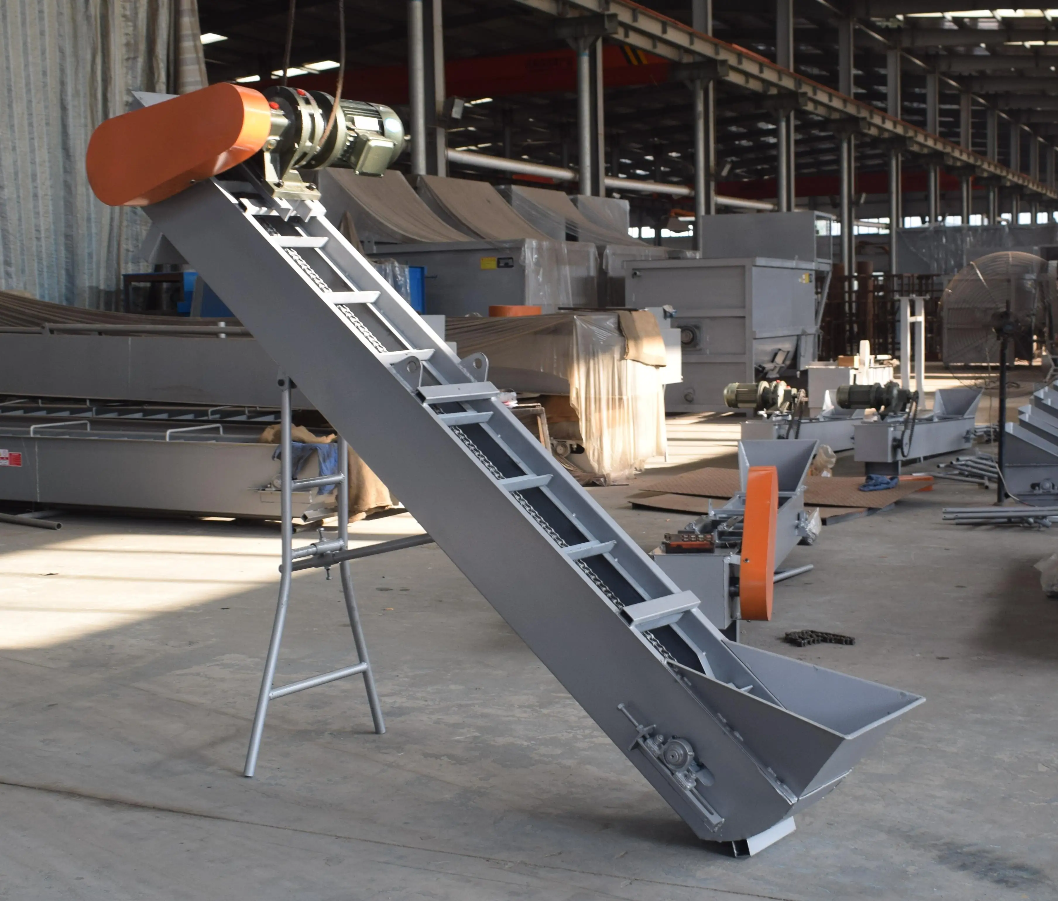 Small Mushroom Compost Conveyor Belt Machine Core Component Motor ...