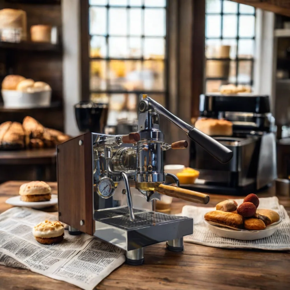 Extraction Lever Espresso Coffee Machine - Cafe Quality