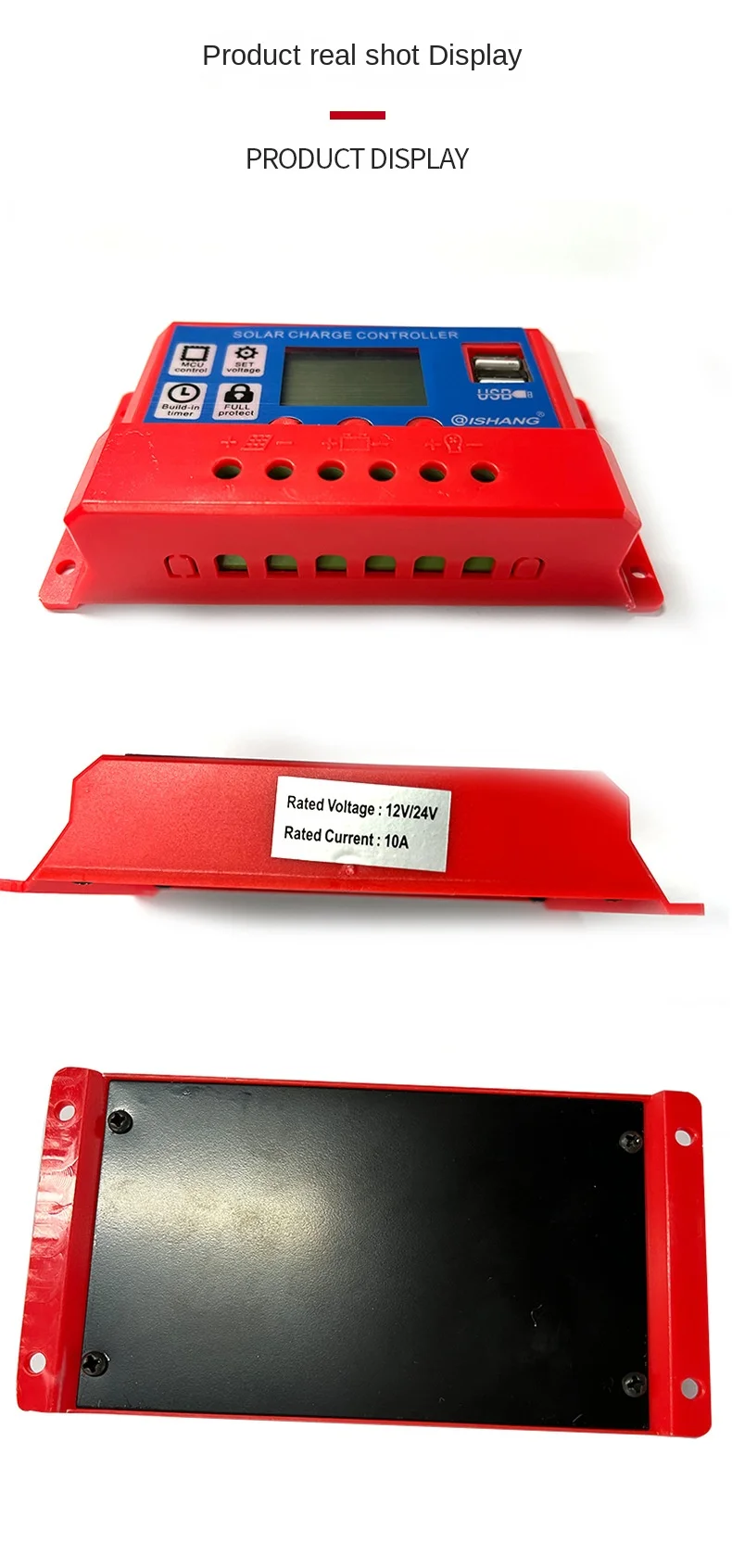 Auto Switch 12v/24v To 220v Controller For Solar Inverter And Panels ...