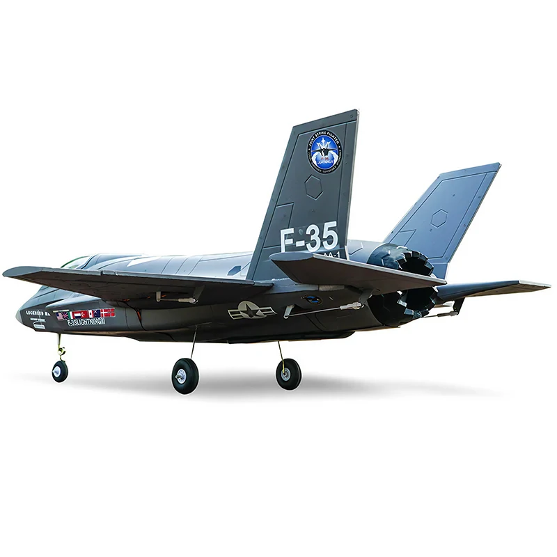 Advanced Fms F-35 Lightning Ii V2 Pnp Jet Rc Fighter 64mm Ducted Fan ...