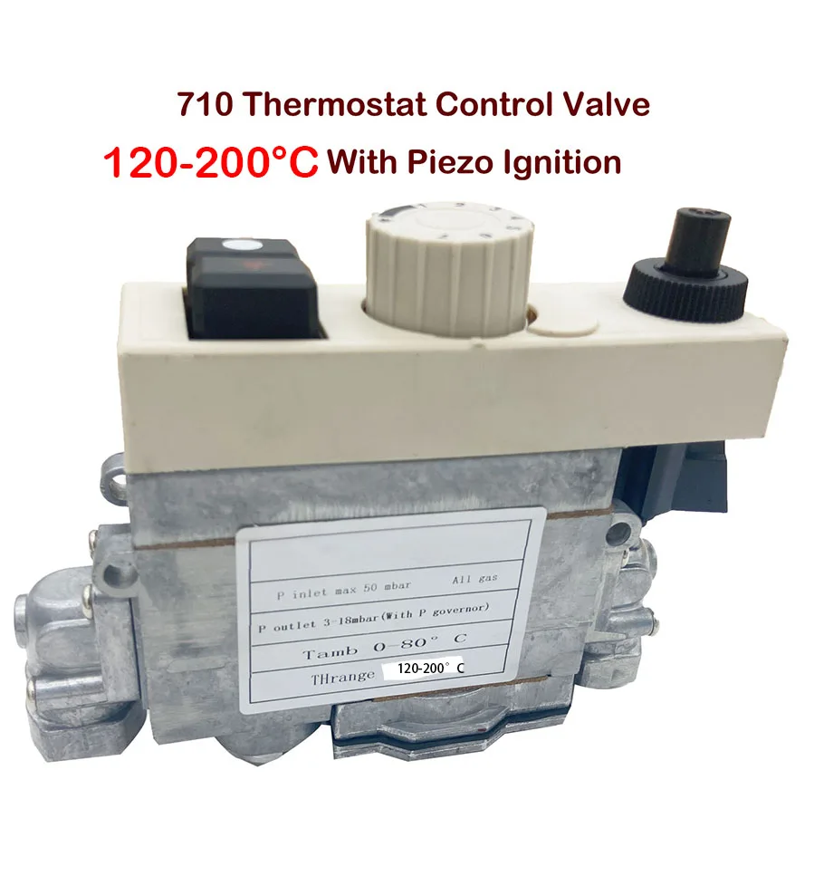 Replacement Gas Thermostat Control Valve 710 Minisit Model for 120-200C ...
