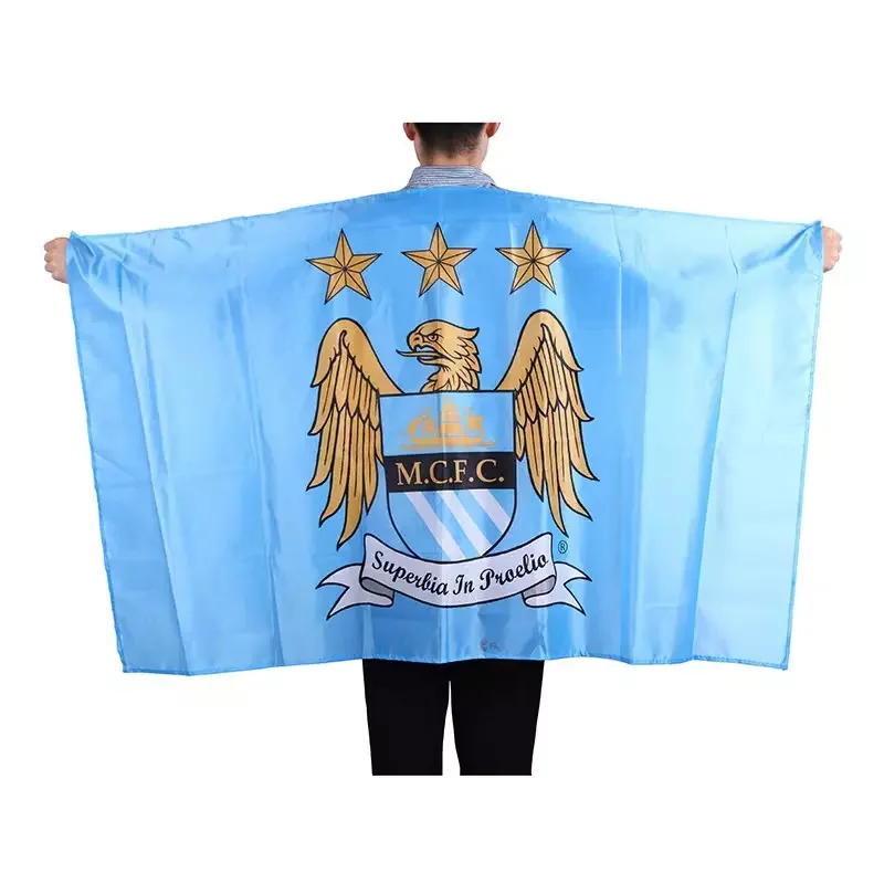 Custom National Flags Football Fan Club Body Flags With Sleeves For ...