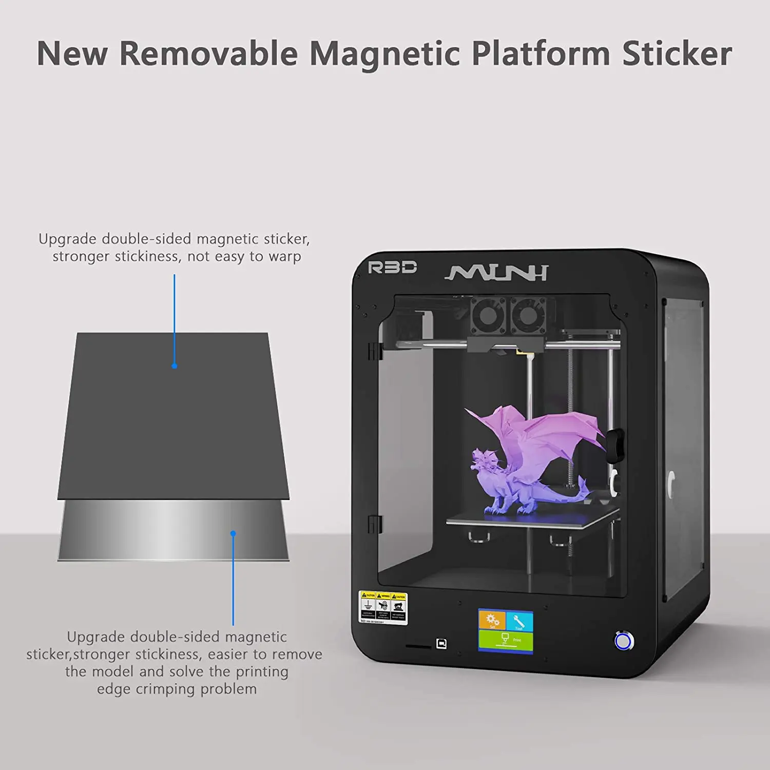 Createbot MINI 3D Printer - High Quality & Enclosed Design