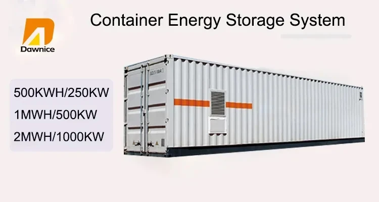 Container ESS 2 Mwh 5 Mwh Lifepo4 Lithium Battery Bess 1mwh 1 Mw 5 Mw 10 Mw on off Grid Solar ...