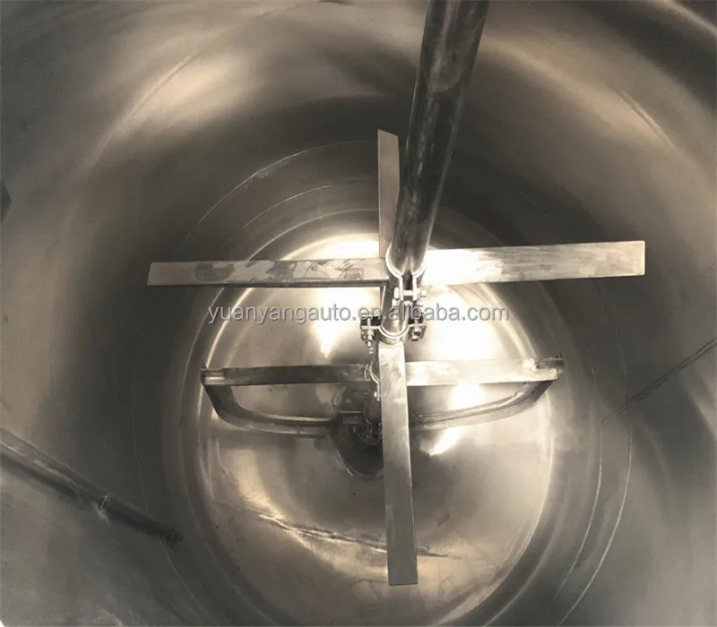 6000L External Coil Type Stirred Tank Reactor - Durable & Efficient