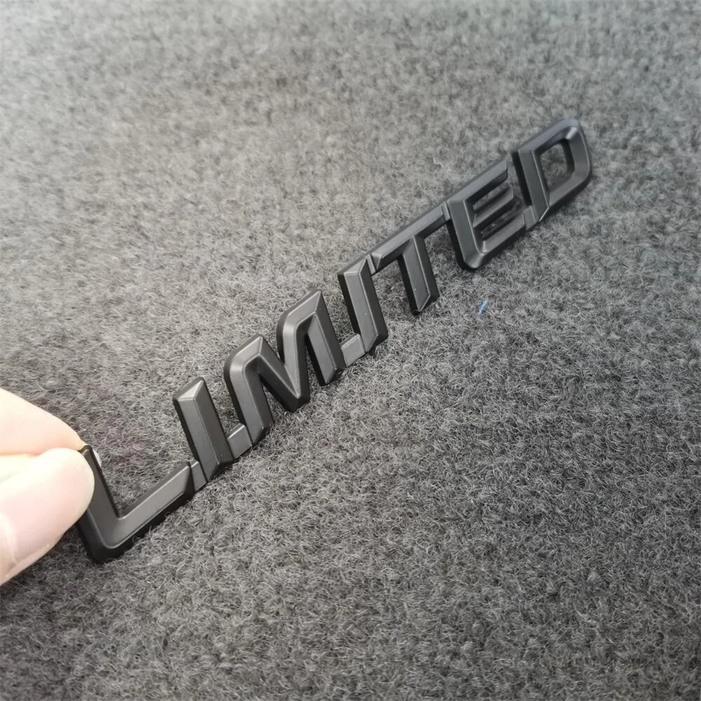 Universal Limited Logo Car Stickers 3d Zinc Alloy Emblem Badge Body ...