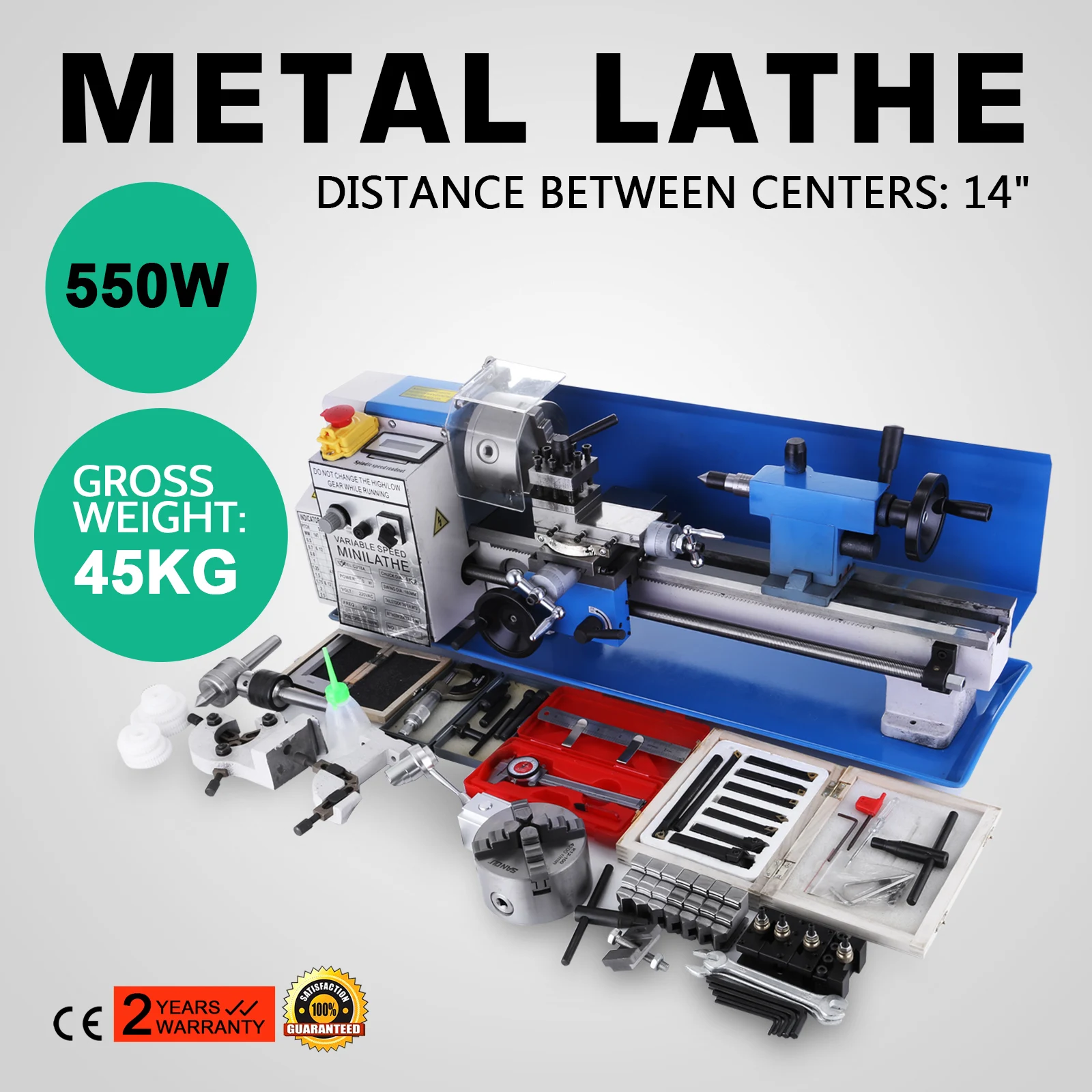CJ18A Mini Lathe - Precision Tooling at an Affordable Price