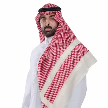 Arab Kafiya Keffiyeh Middle Eastern Shemagh Scarf For Men - Buy Shemagh ...