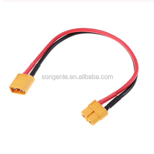 Xt60 Xt90 Connector Male To Female Extension Cable Adapter Rc Power Battery Amass With Silicone ...