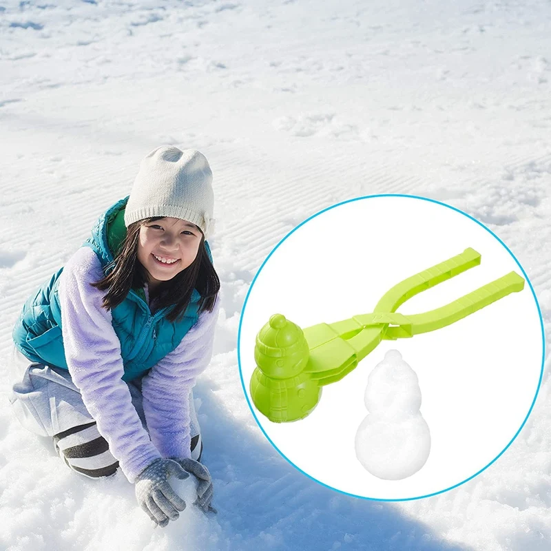 Snowball Maker Toys Snow Toy Kit Snowball Maker Clip Spherical Duck ...