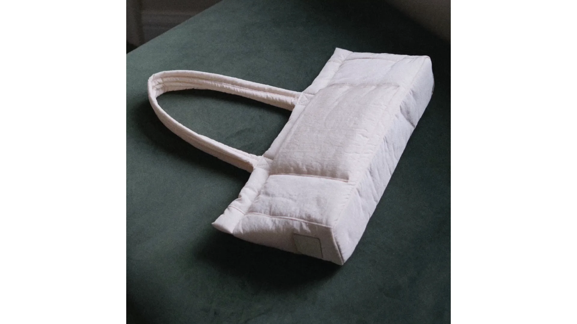 Customized Nylon Daily Ladies Casual Handbag Large Cotton Padded ...