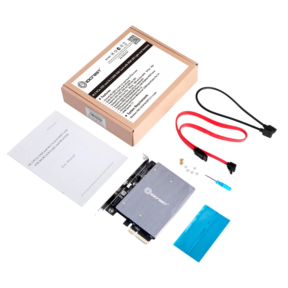 The Newest Ssd M.2 Sata Rgb Led Nvme To Pcie With Color And Brightness ...