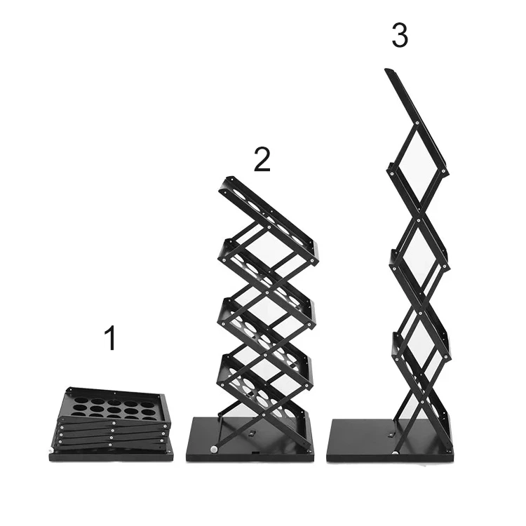 A4 Size Folding Catalog Holder Aluminum Frame Magazine Exhibition ...