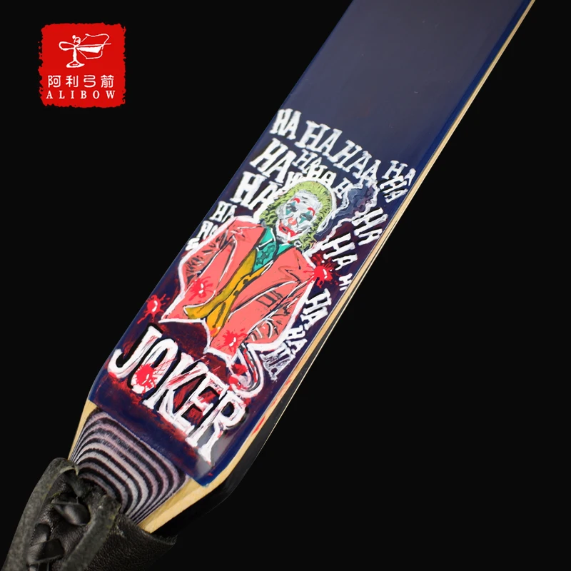 Alibow Traditional Recurve Bow - Custom Exquisite Painted Decoration ...