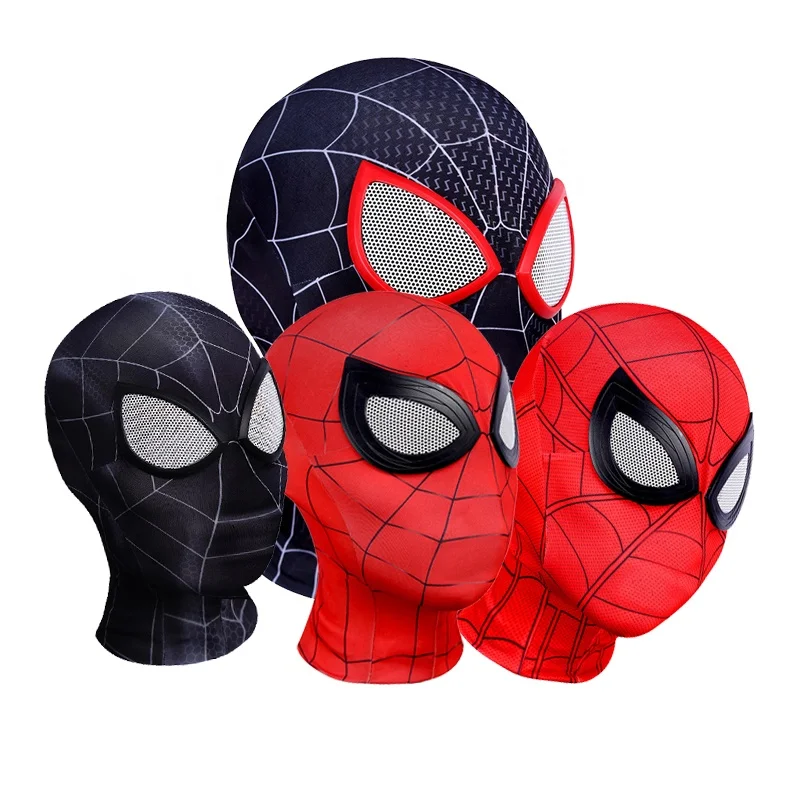 Spiderman Face Shield Mask - Halloween Cosplay Gear