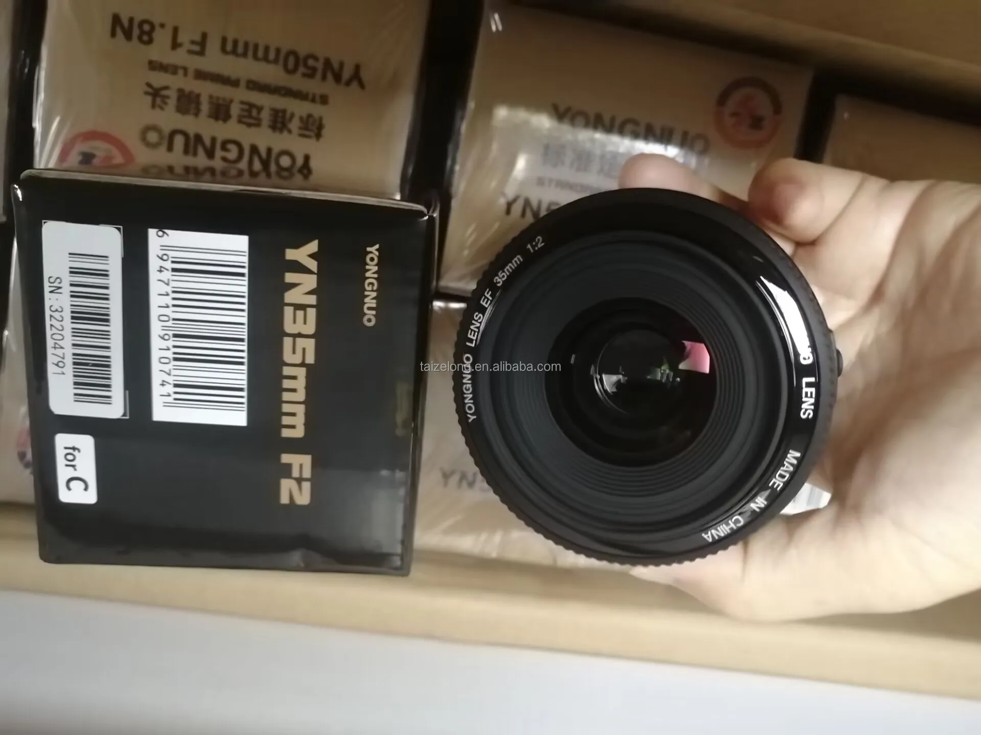 Yongnuo Yn 35 Mm F2n Lens Wide Angel Prime Lens Large Aperture Fixed Auto Focus Lens For Camera ...