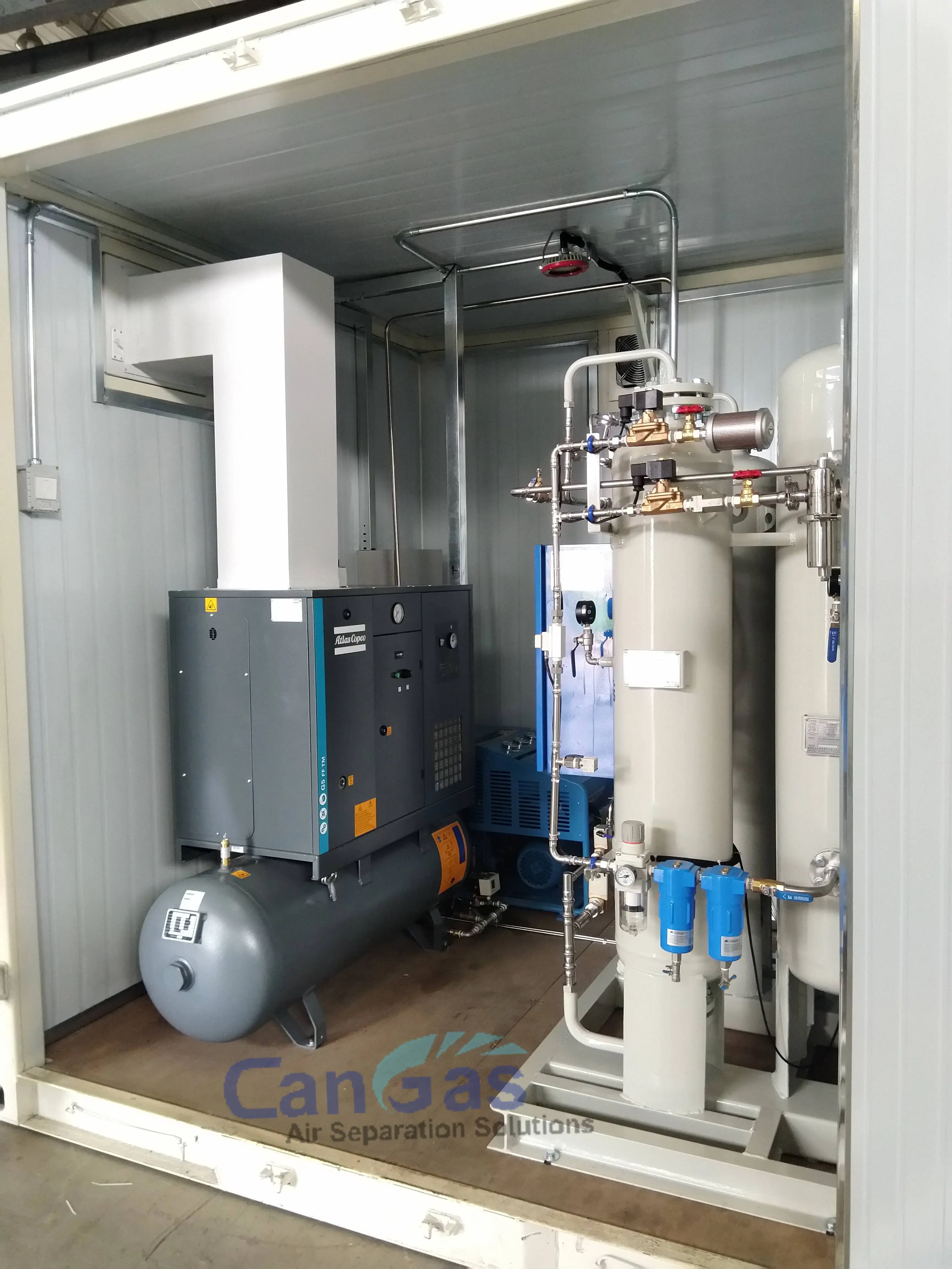 Mobile PSA Nitrogen Generators - High Productivity & Purity