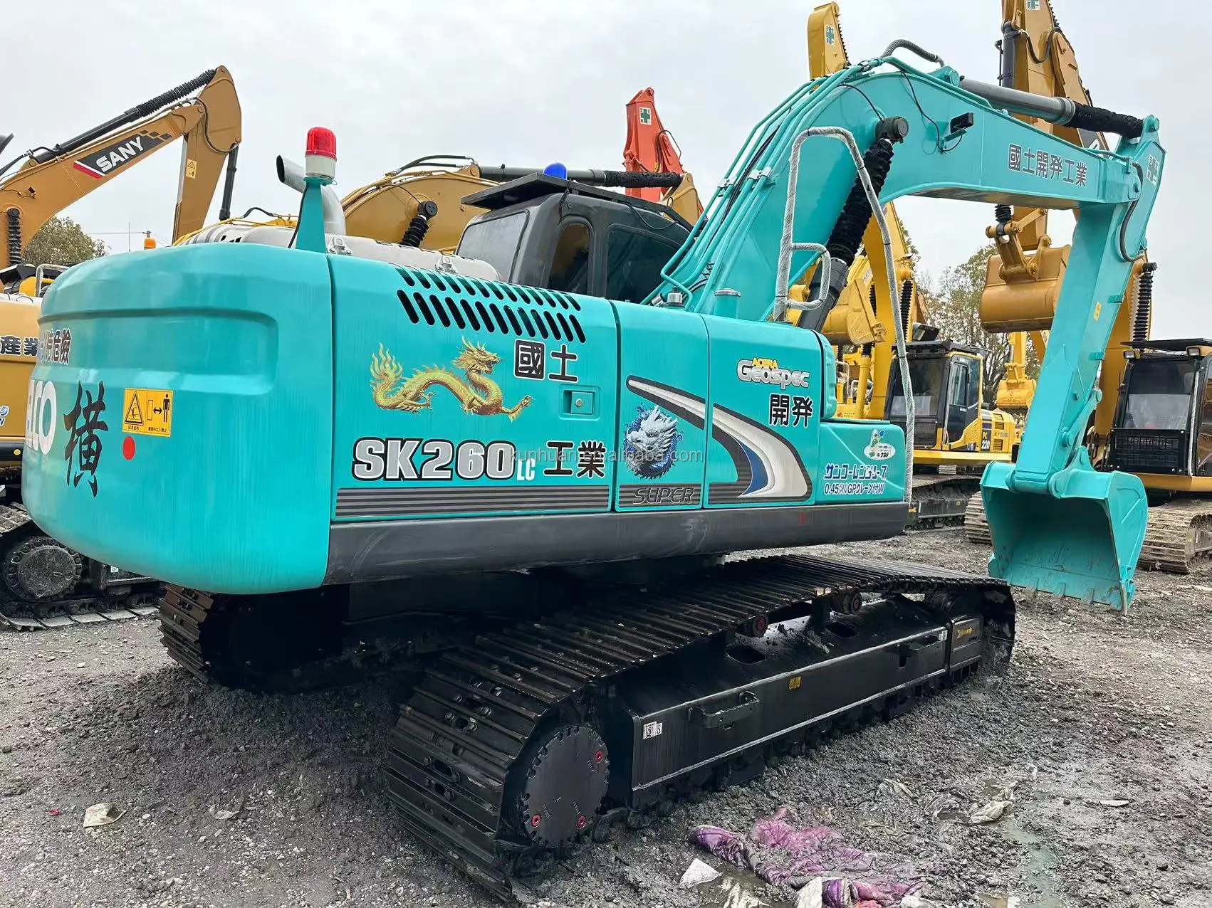 Japan Made Original Used Digger Kobelco Sk260 In Stock Crawler Type ...