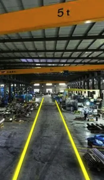 Manufacturing Forklift Use Safety Warning Projector Light Warehouse ...