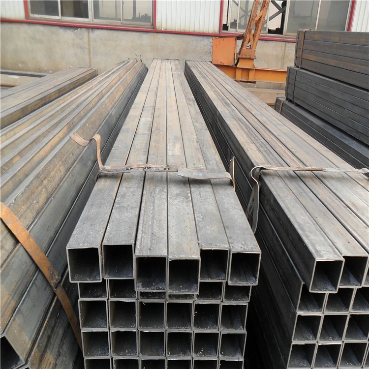 Square And Rectangular Steel Pipes Welded Pre Galvanized Ms Seamless ...