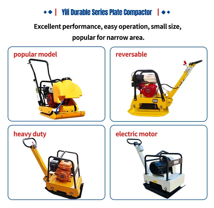Reversible Plate Compactor Sand Compactor Gasoline Engine Vibratory ...