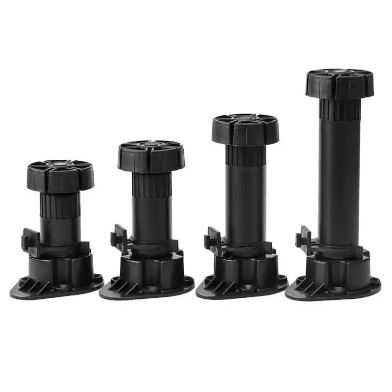 80mm Small Shortl Adjustable Cabinet Legs Pp Skirting Adjustable Joint ...