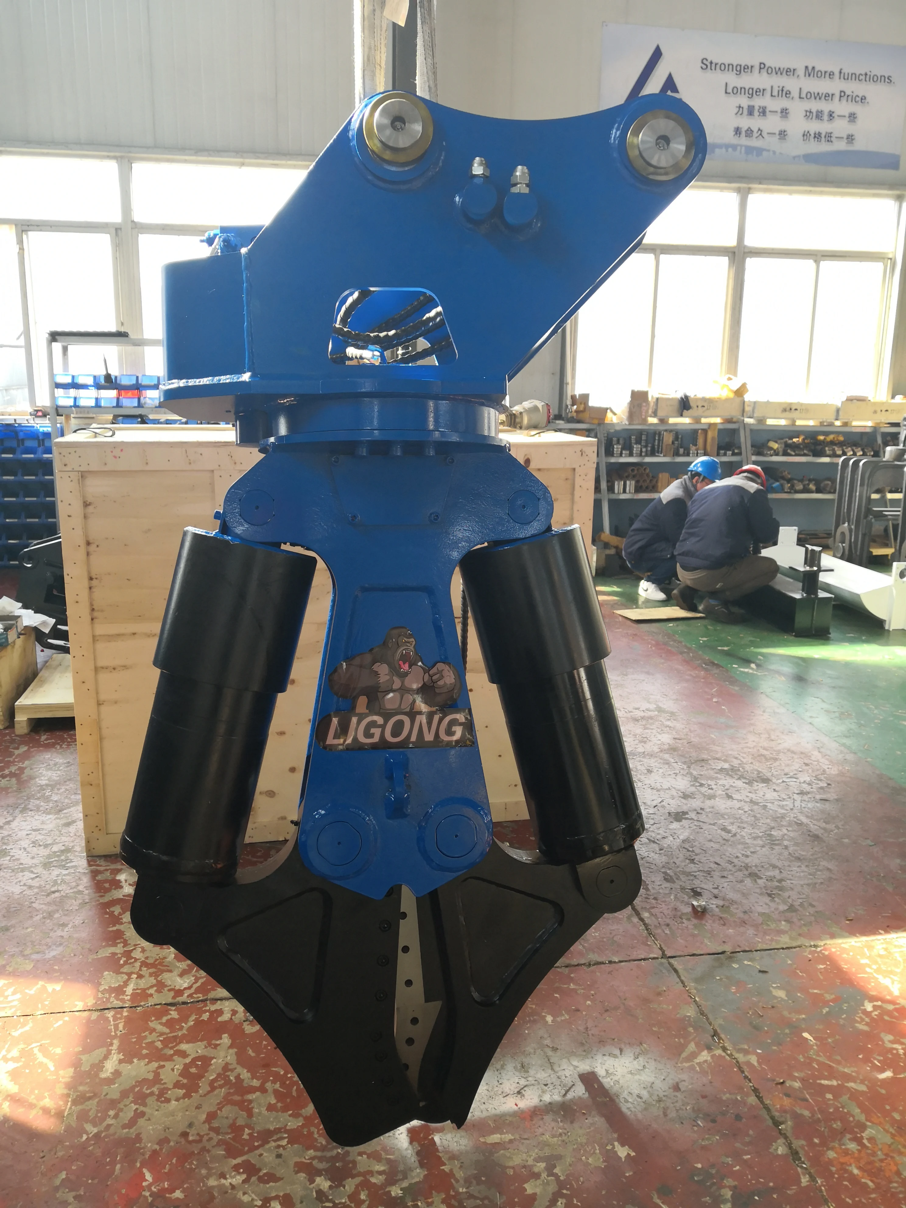 Double Cylinder Hydraulic Concrete Shear Demolition Shear for Excavator