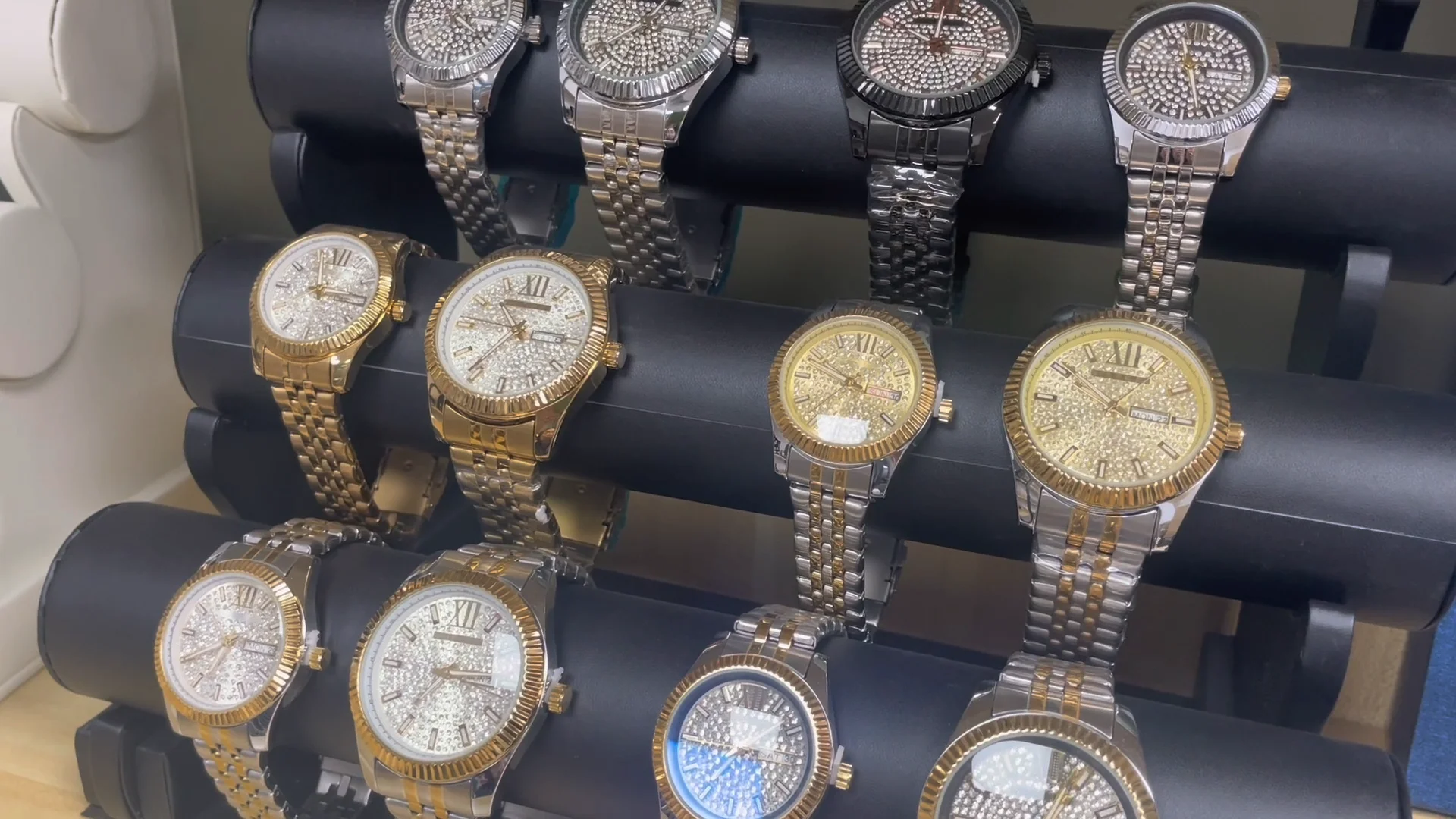 Manufacturer Factory Custom Men Quartz Watch Waterproof Stainless Steel ...