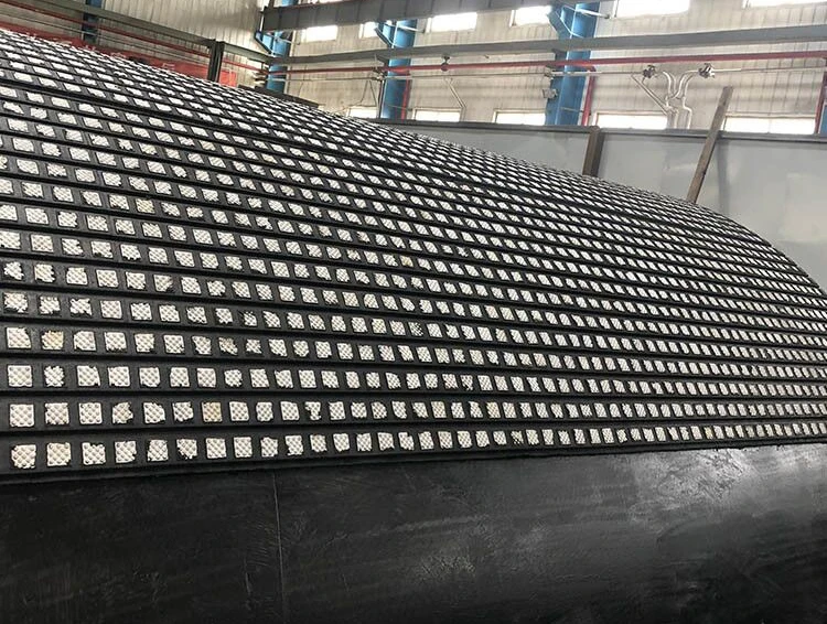 Alumina Ceramic Dimple Tile 19.5x19.5x6+1mm With Groove Back For ...