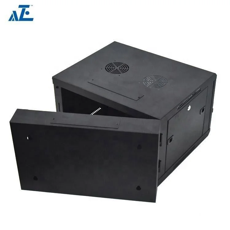 AZE 15U 19 inch Double Section Wall Mount Server Network Cabinet CCTV ...
