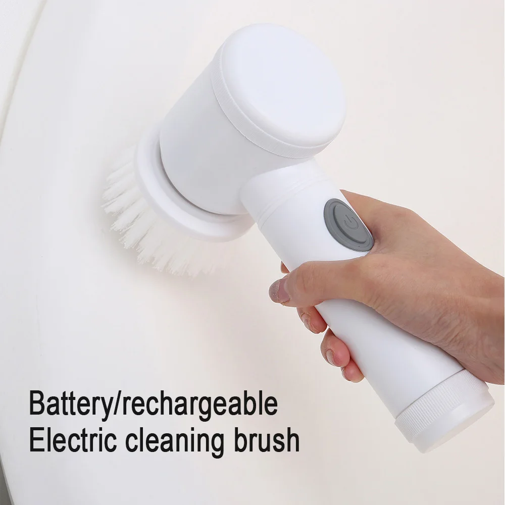 Rechargeable Wireless Handheld Kitchen Sink Cleaner Electric Dish ...